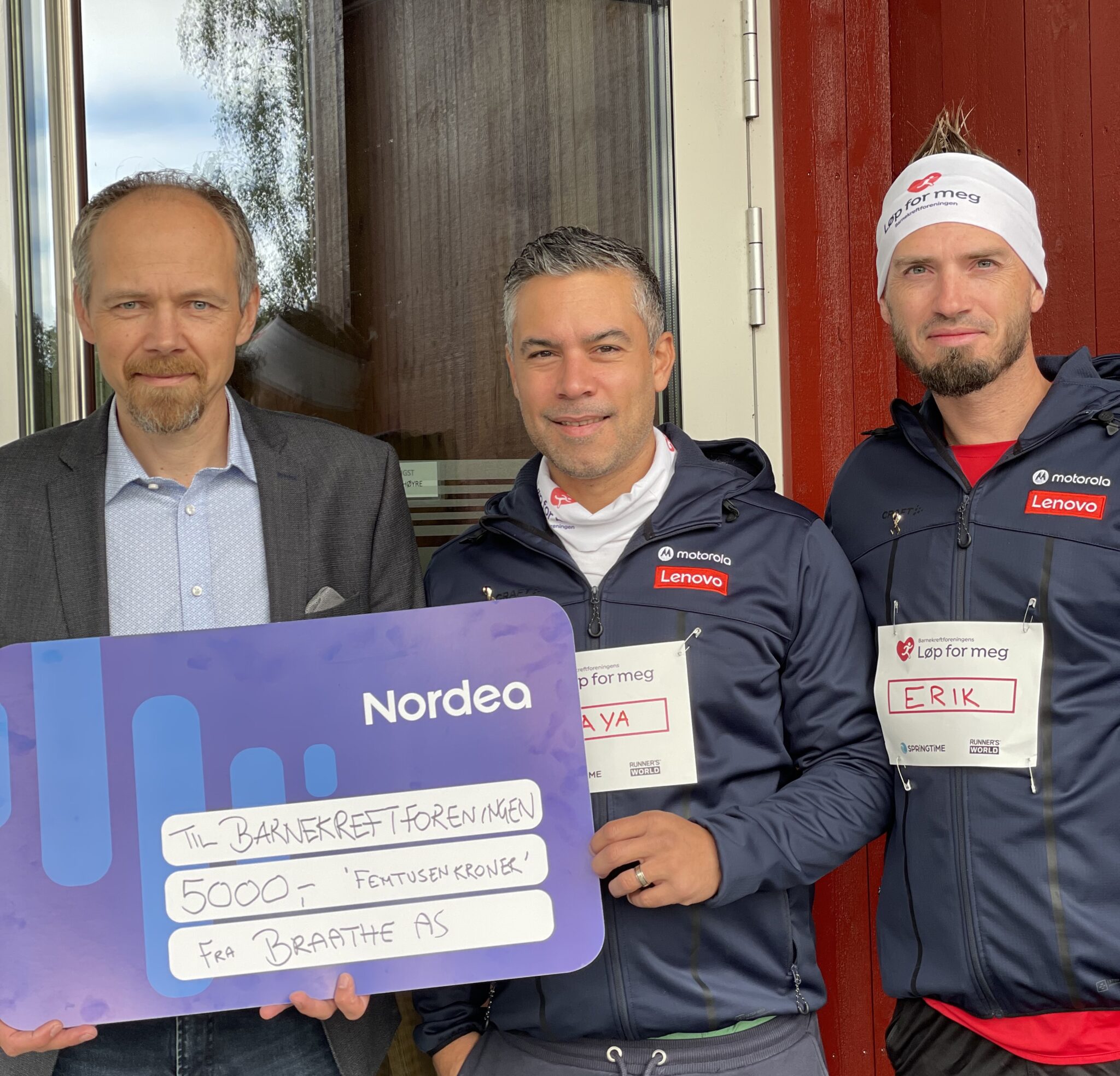 Braathe støtter Barnekreftforeningen - iteam Braathe